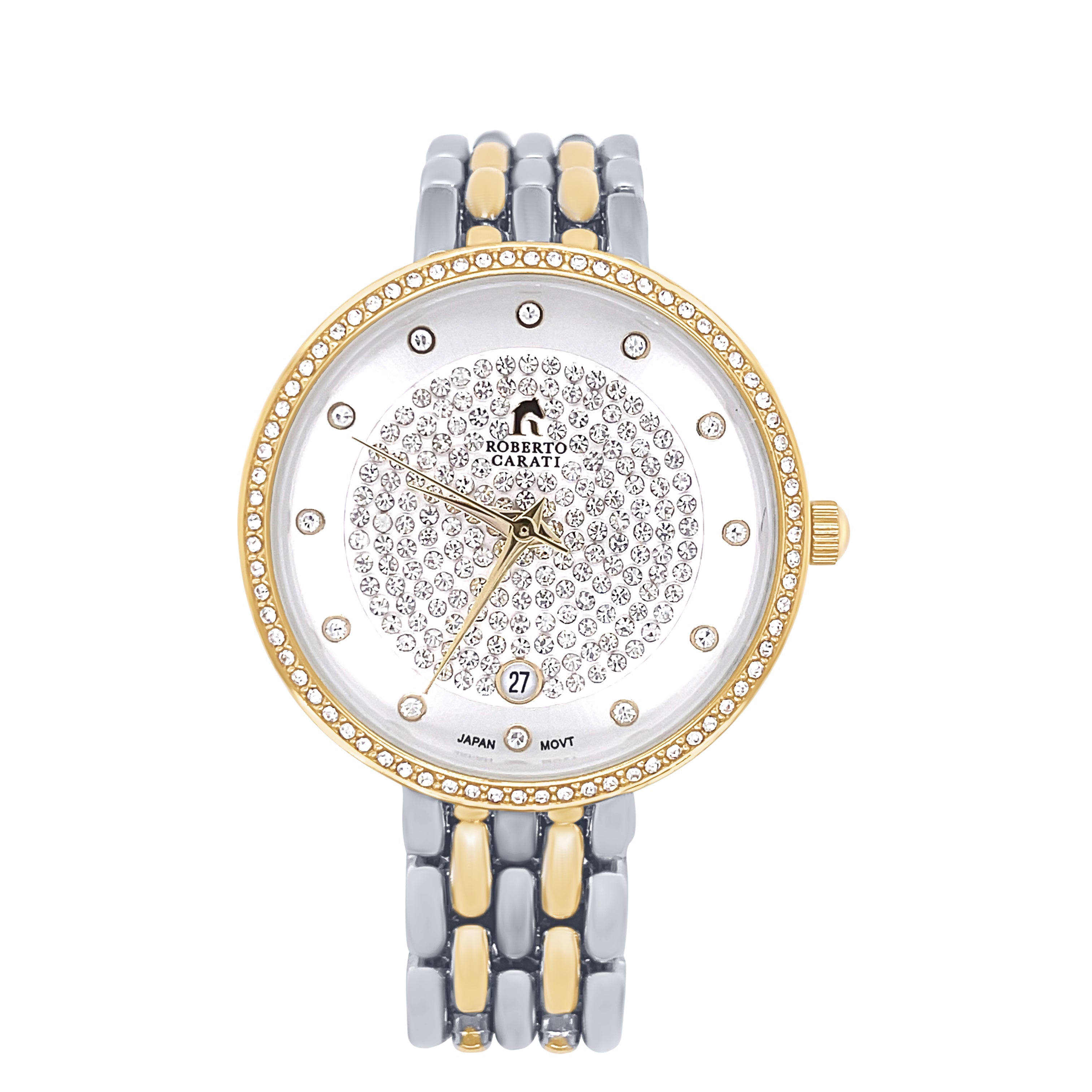 Roberto Carati Moritz Two Tone Women's Watch M9087-V1 – Watches Galore