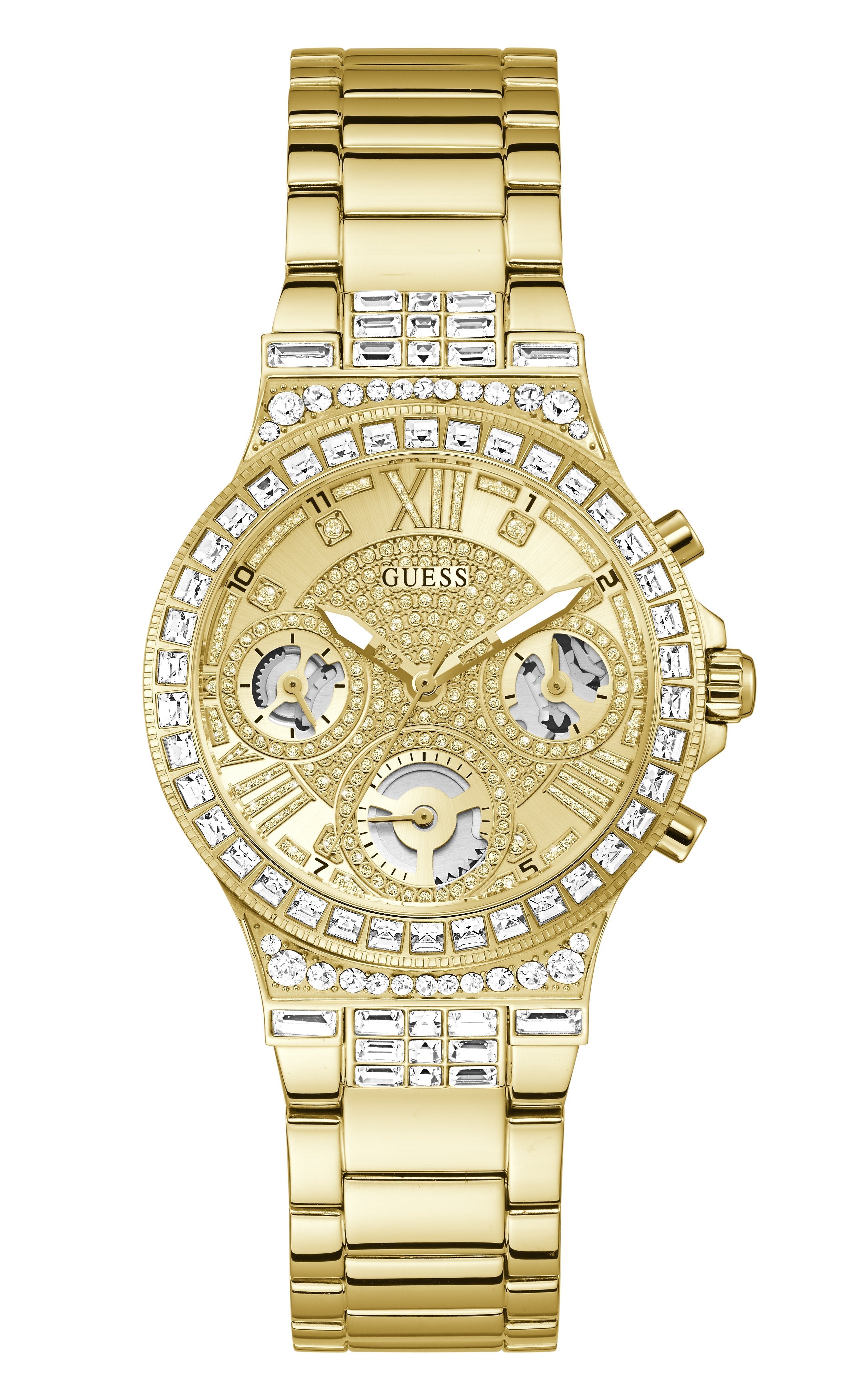 Guess Moonlight Gold Watch GW0320L2 – Watches Galore